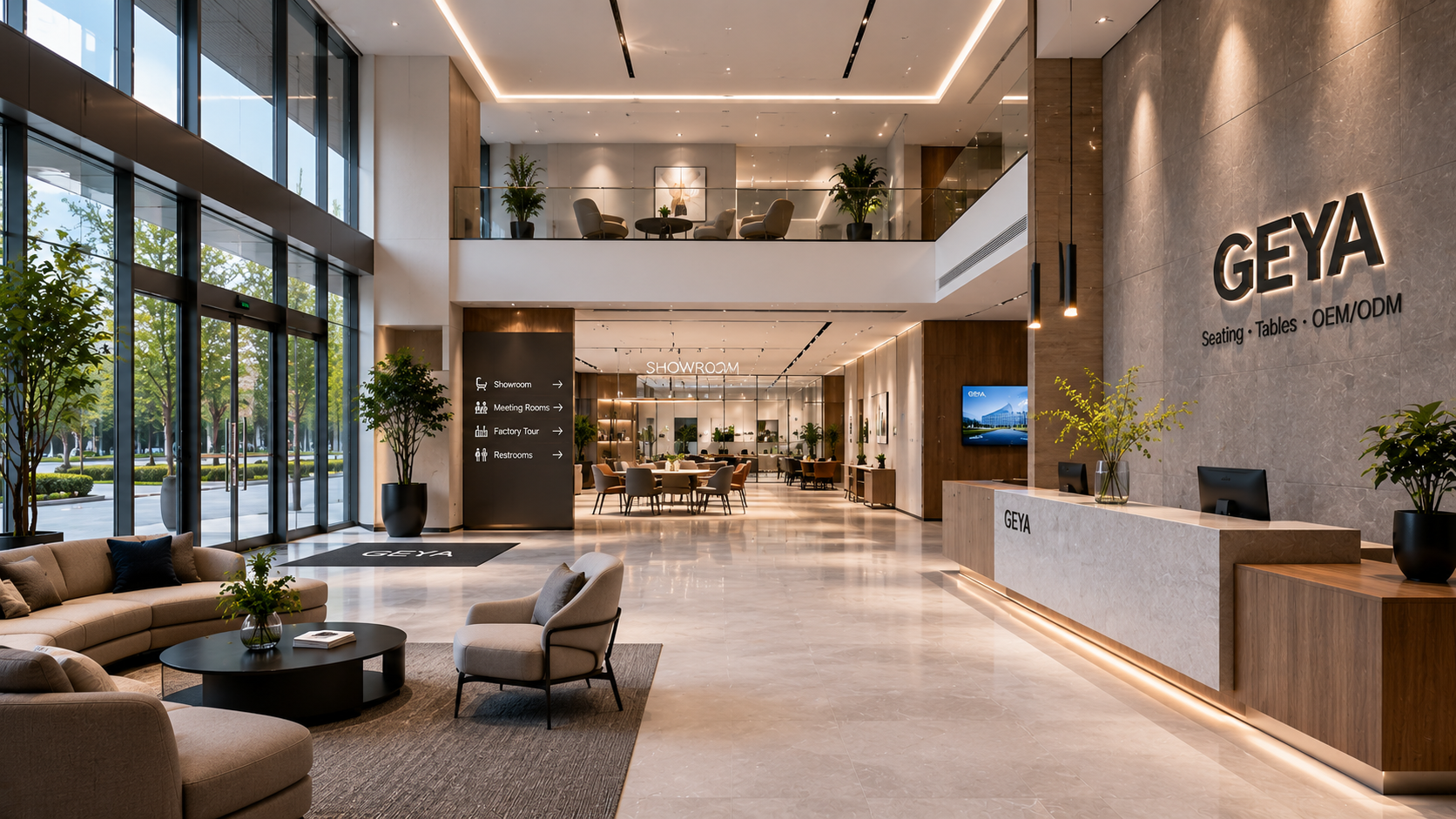 GEYA New Campus: 98,000m² Seating Manufacturing Base | GEYA Seating™